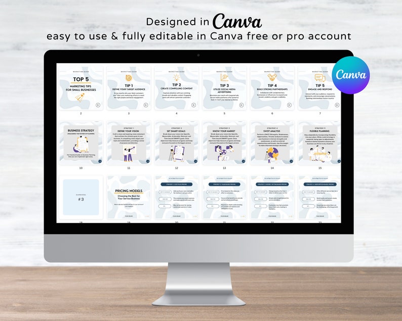 Linkedin Carousel Post for Business Consultant Linkedin Post - Etsy