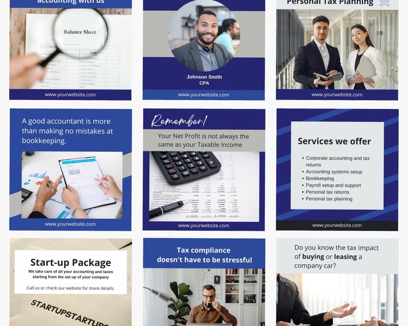 30 Accountant Linkedin Post Canva Templates Accounting Audit Practice ...