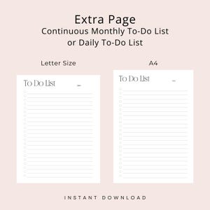 2025 Monthly to Do List Printable 2025 to Do List Stylish 2025 Todo ...