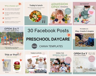 Daycare Social Media Post - Etsy