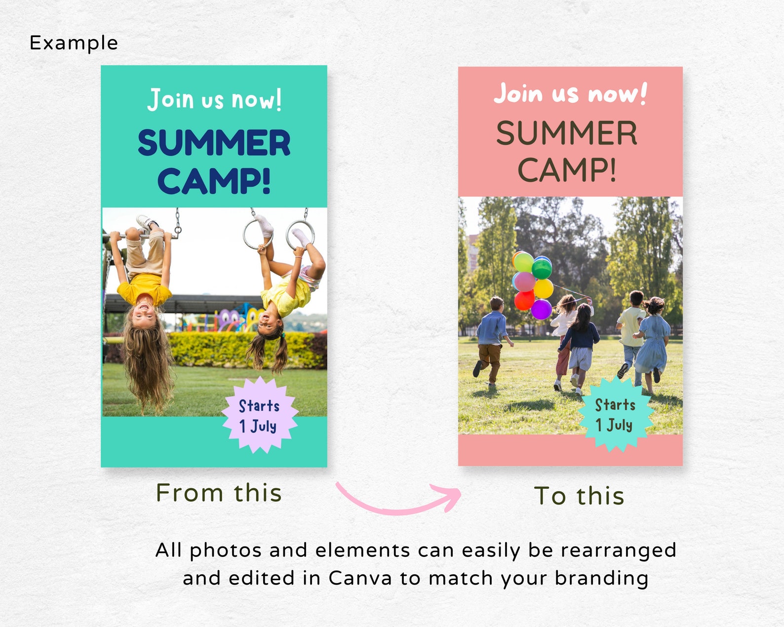 30 Kids Education Instagram Story Canva Template Early Childhood ...