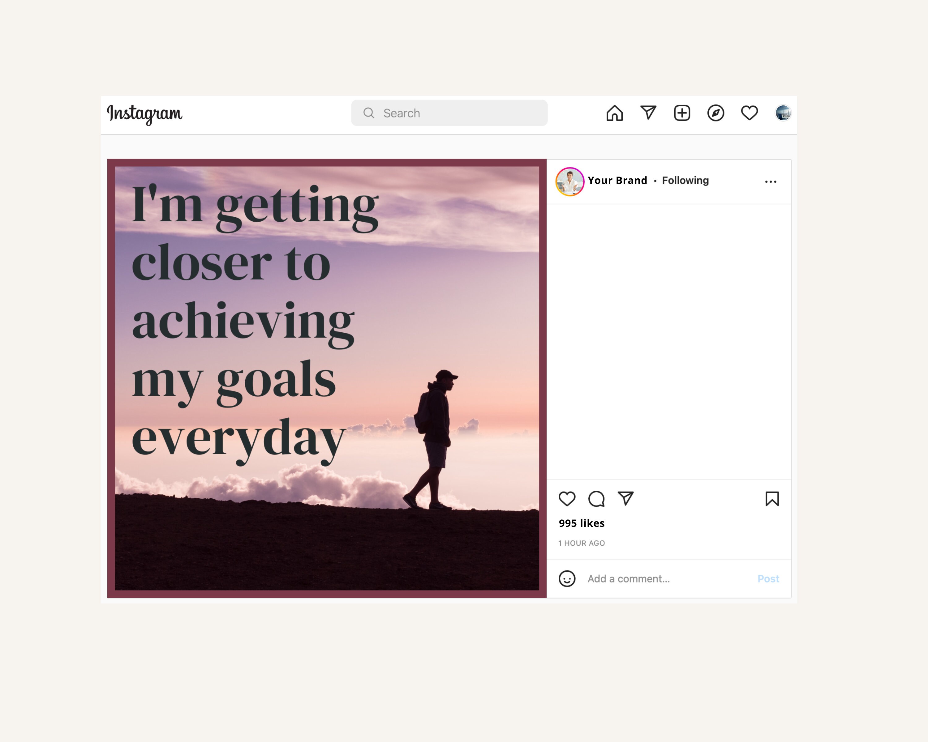 30 Life Coach Instagram Post Canva Template Mindset Coach Purple Social ...