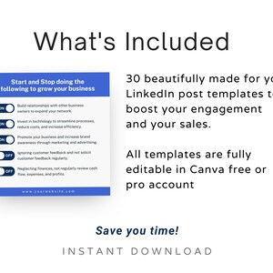 30 Linkedin Engagement Post for Business Consulting Linkedin Post Canva ...