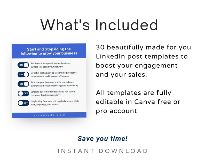 30 Linkedin Engagement Post for Business Consulting Linkedin Post Canva ...