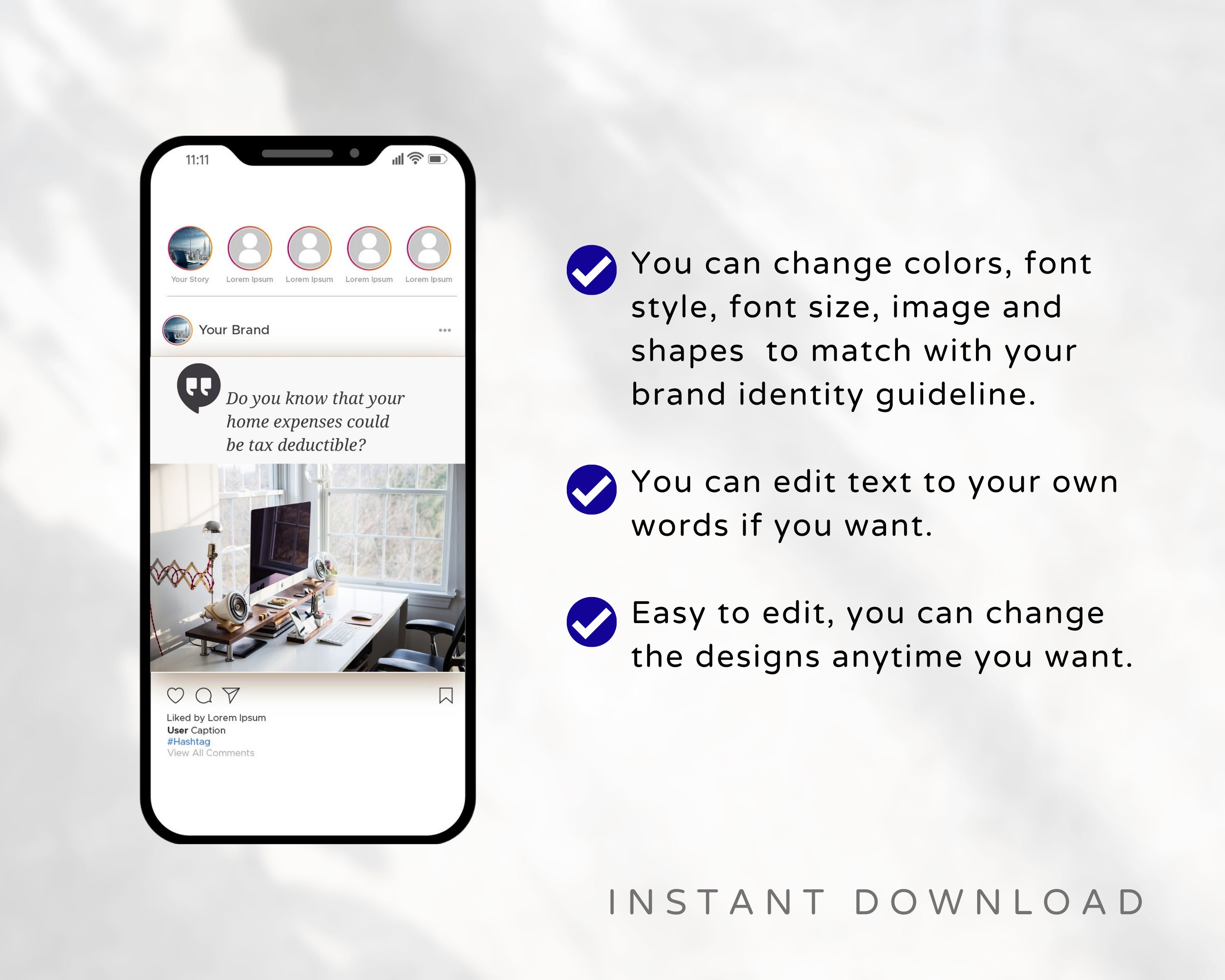 40 Accounting Instagram Post Template Accountant Canva Template ...