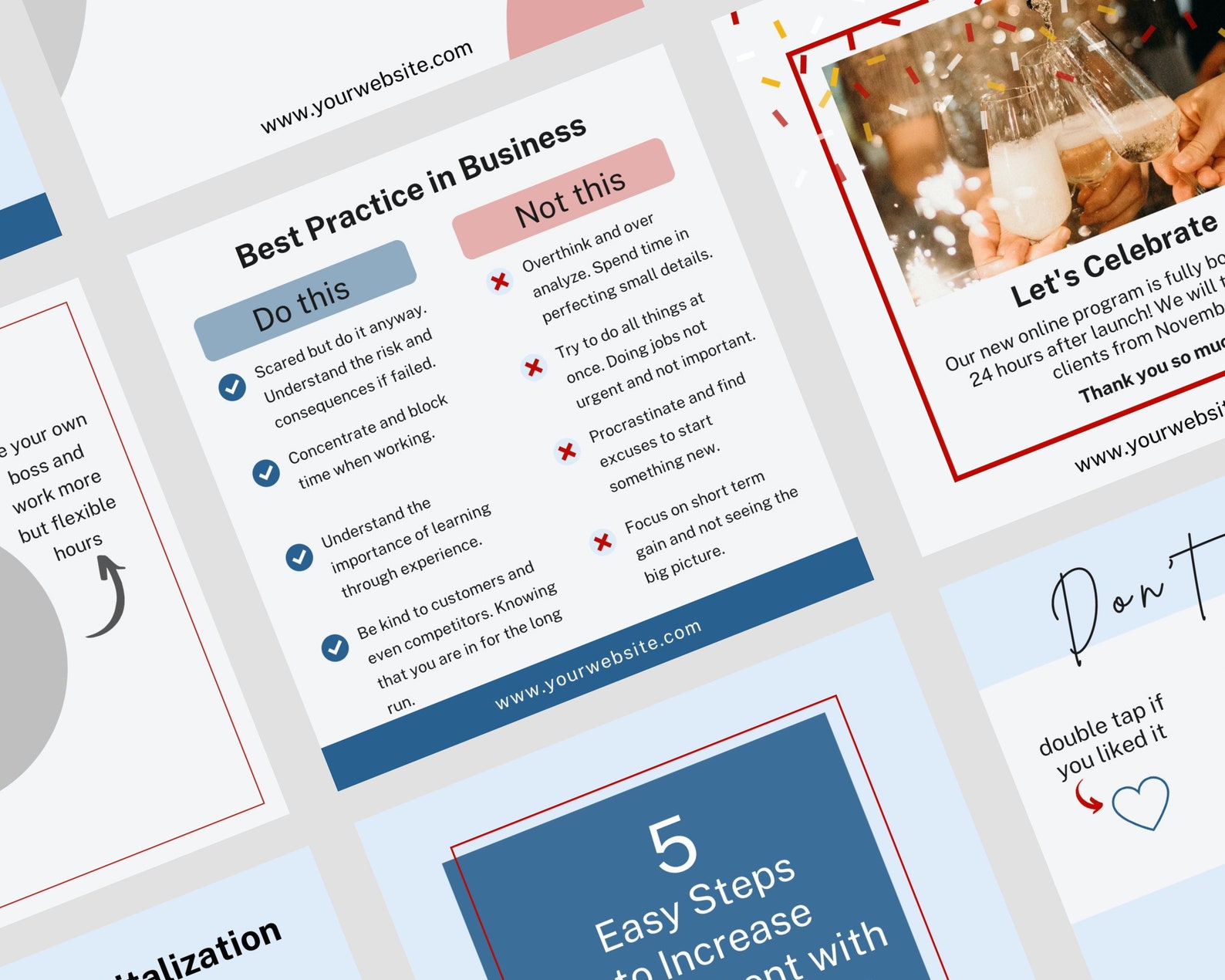 30 Engagement Post for Business Linkedin Post Canva Templates Business ...