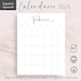 2025 Calendario En Español 2025 Calendario 2025 Planificador Spanish ...