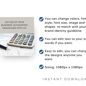 40 Linkedin Post for Accountant Linkedin Canva Template CPA Linkedin ...