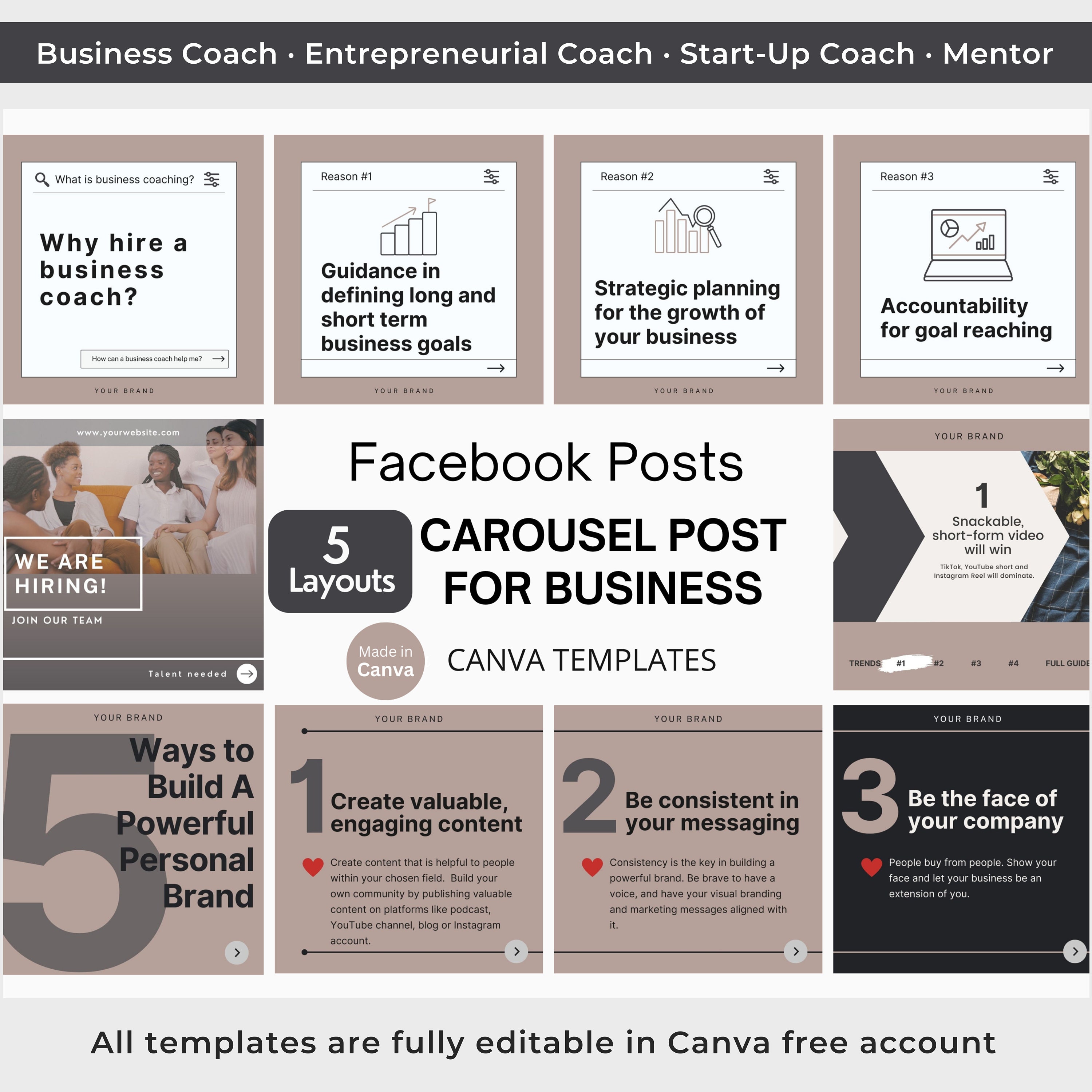 Full Layouts Facebook Page