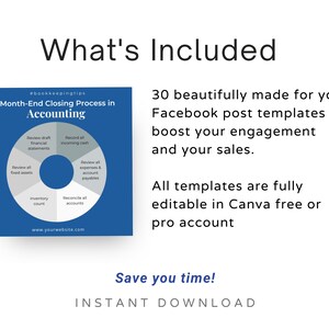 30 Accountant Facebook Post Engagement Post Accounting Canva Template ...