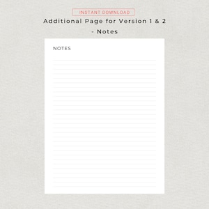 Project Planner Printable Productivity Planner Personal Project ...