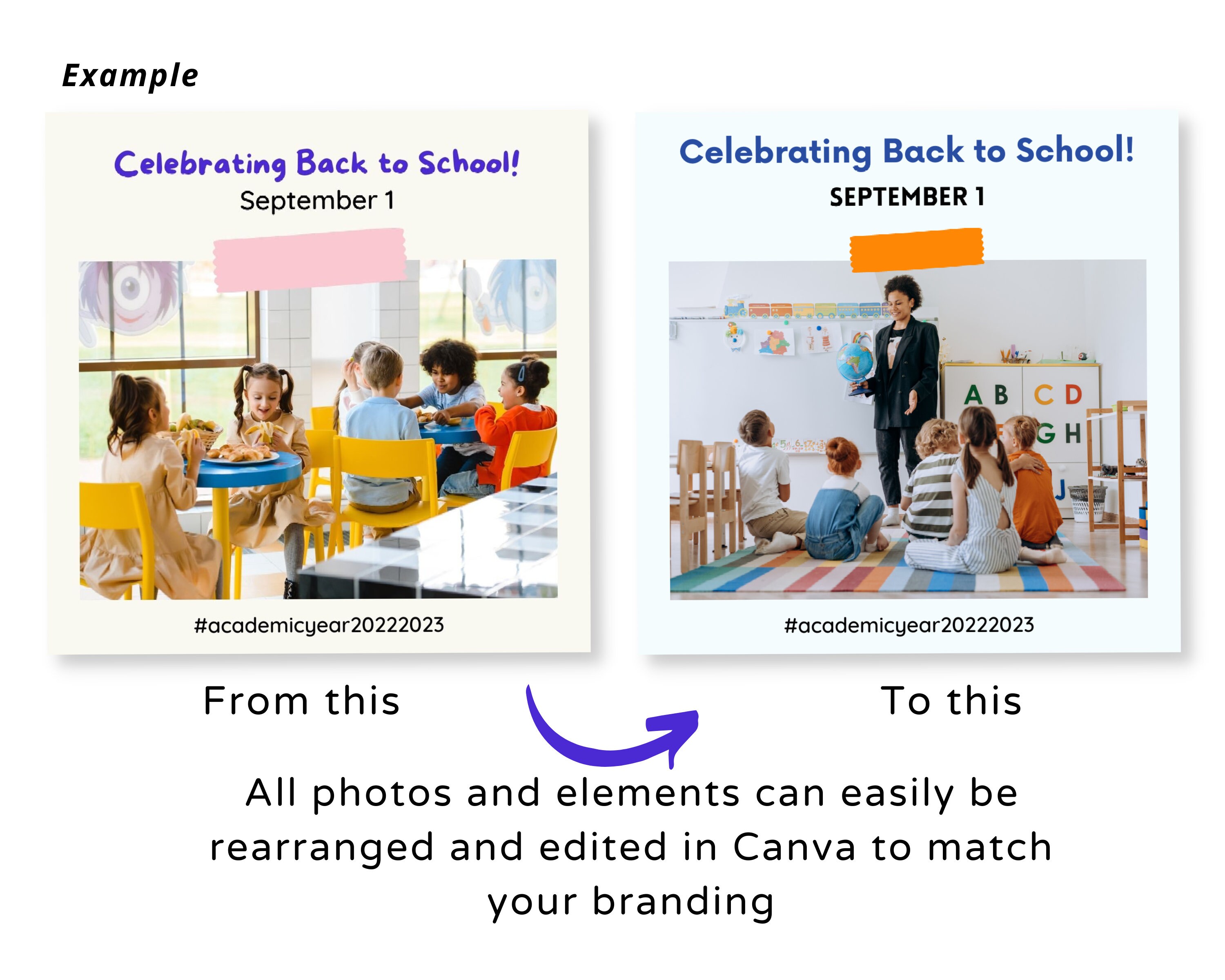 30 Education Instagram Post Canva Modern Templates Kids After - Etsy