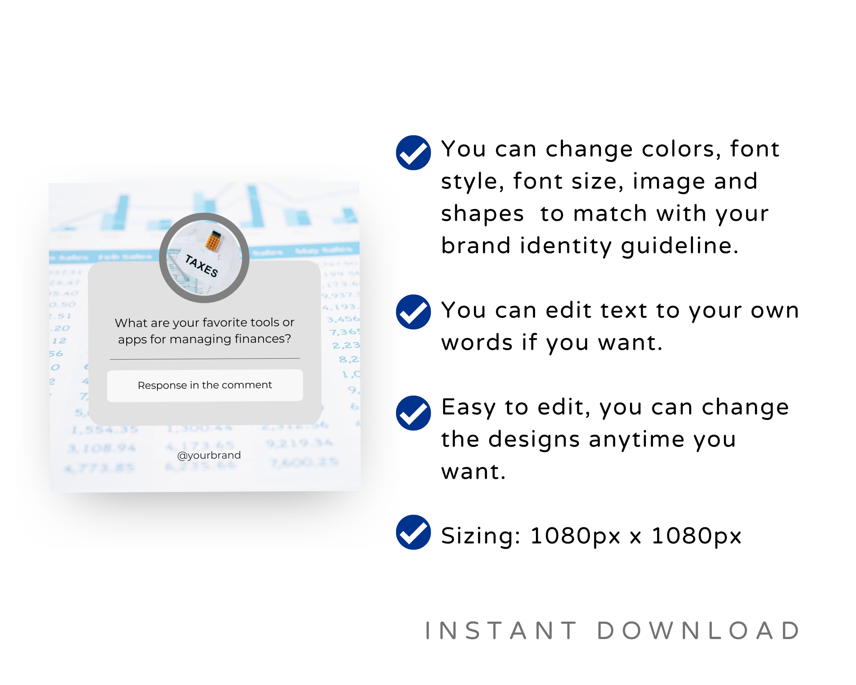 30 Linkedin Engagement Post for Accounting Post Canva Template ...