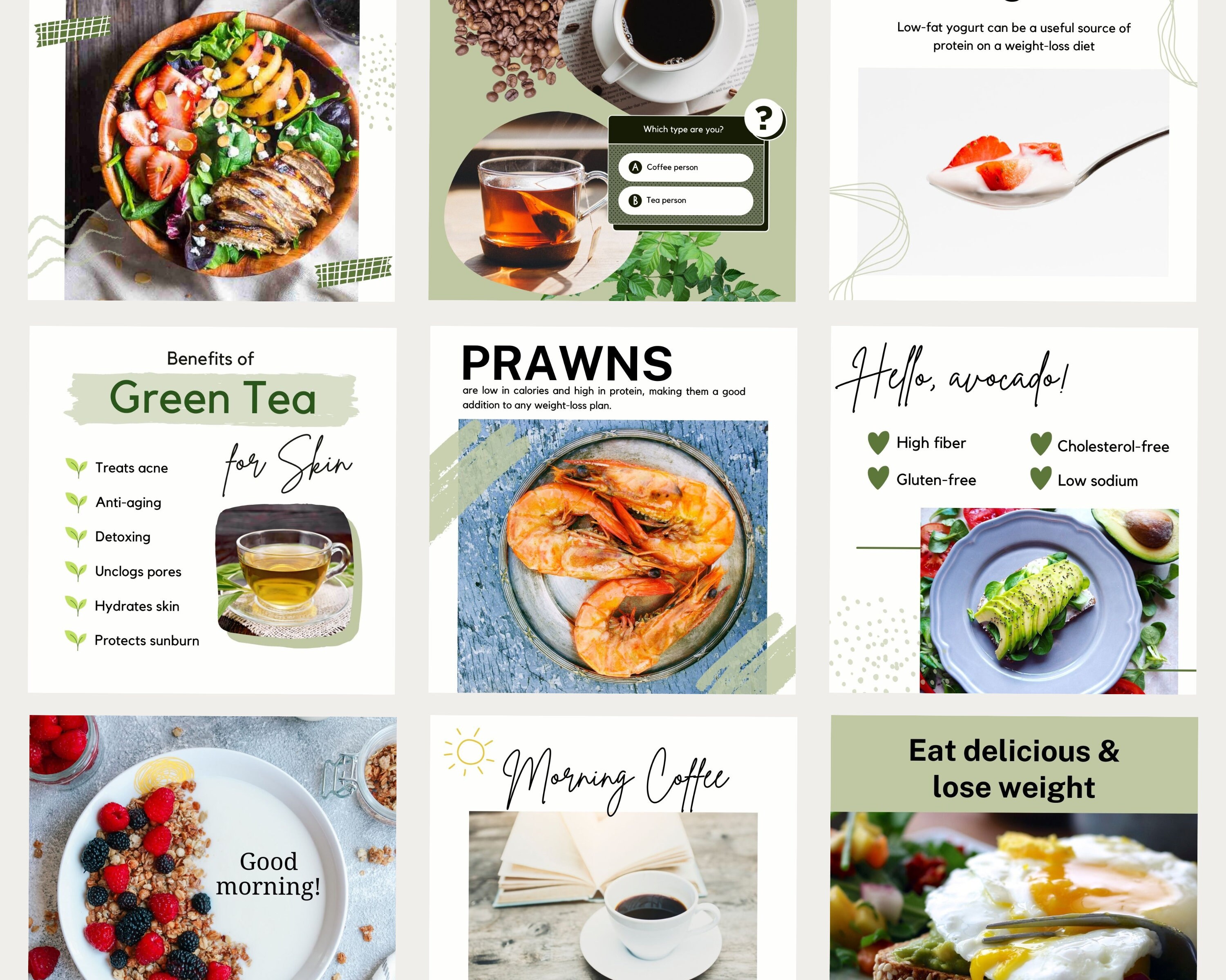 30 Nutritionist Instagram Post Dietitian Instagram Templates - Etsy