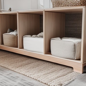 The Cubby - DIY Bench Plans - Etsy