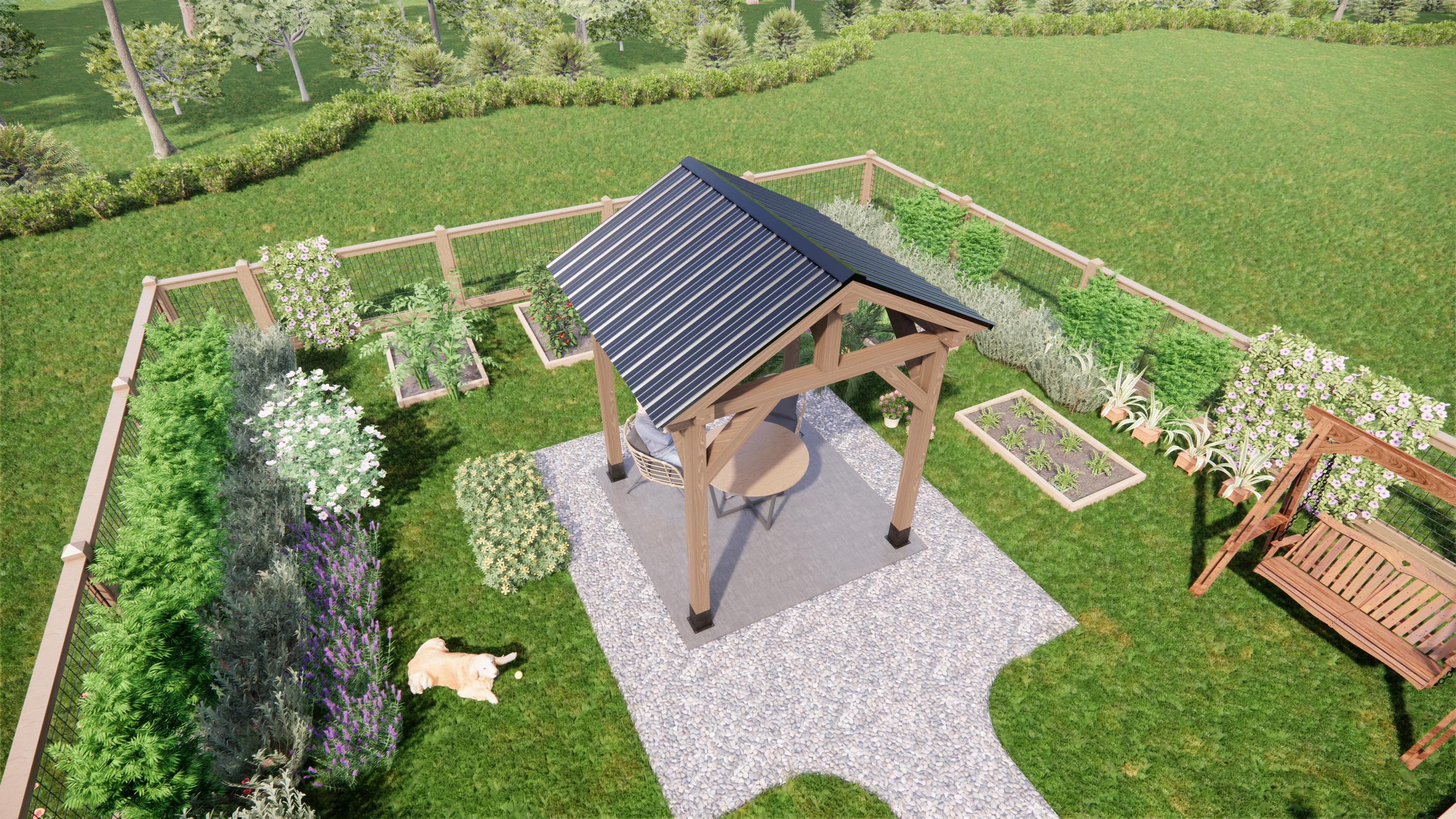 Outdoor Garden Pavilion - Etsy