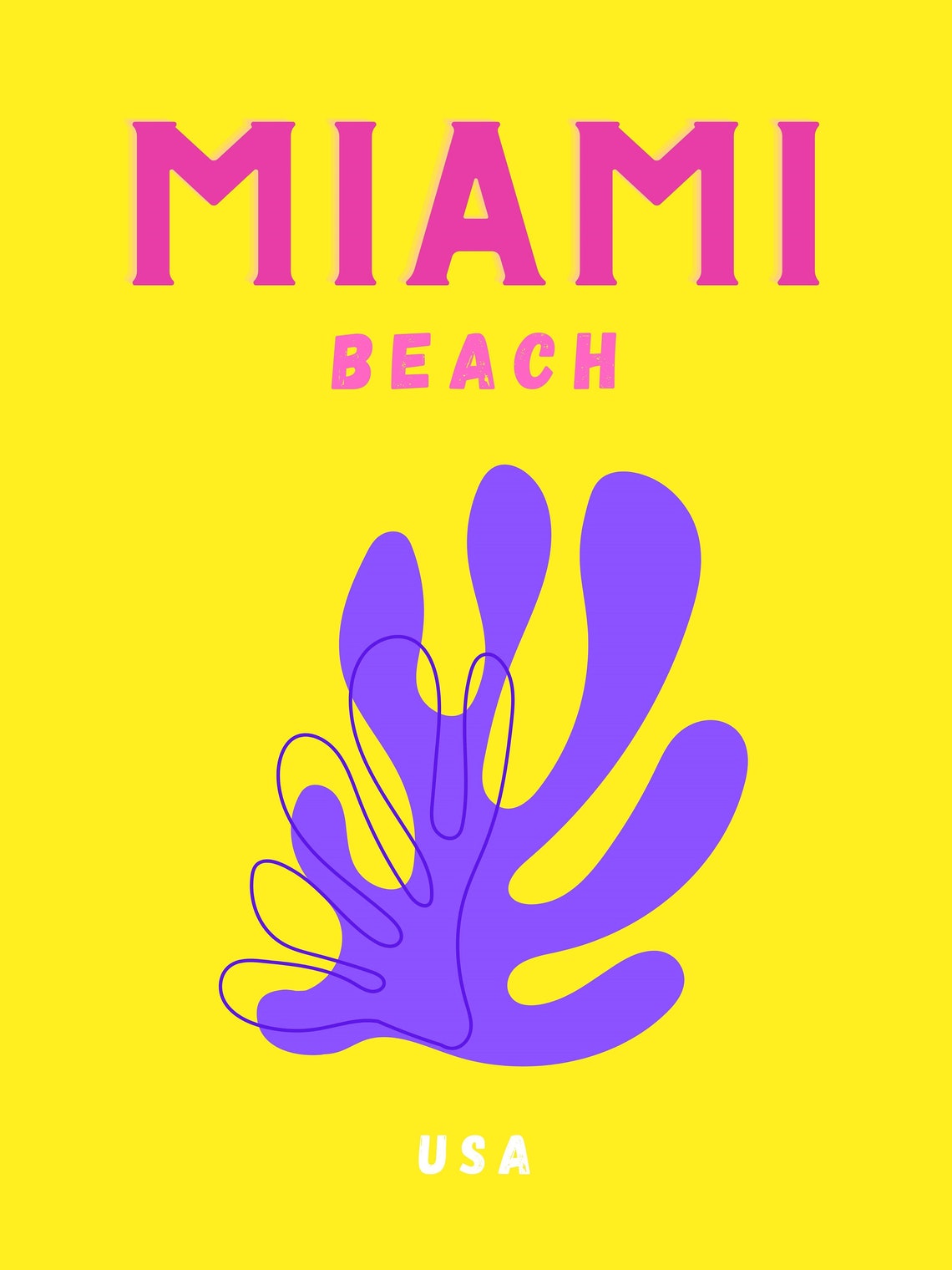 Preppy/trendy Wall Decor, 6 Bright and Fun Instant Digital Posters ...