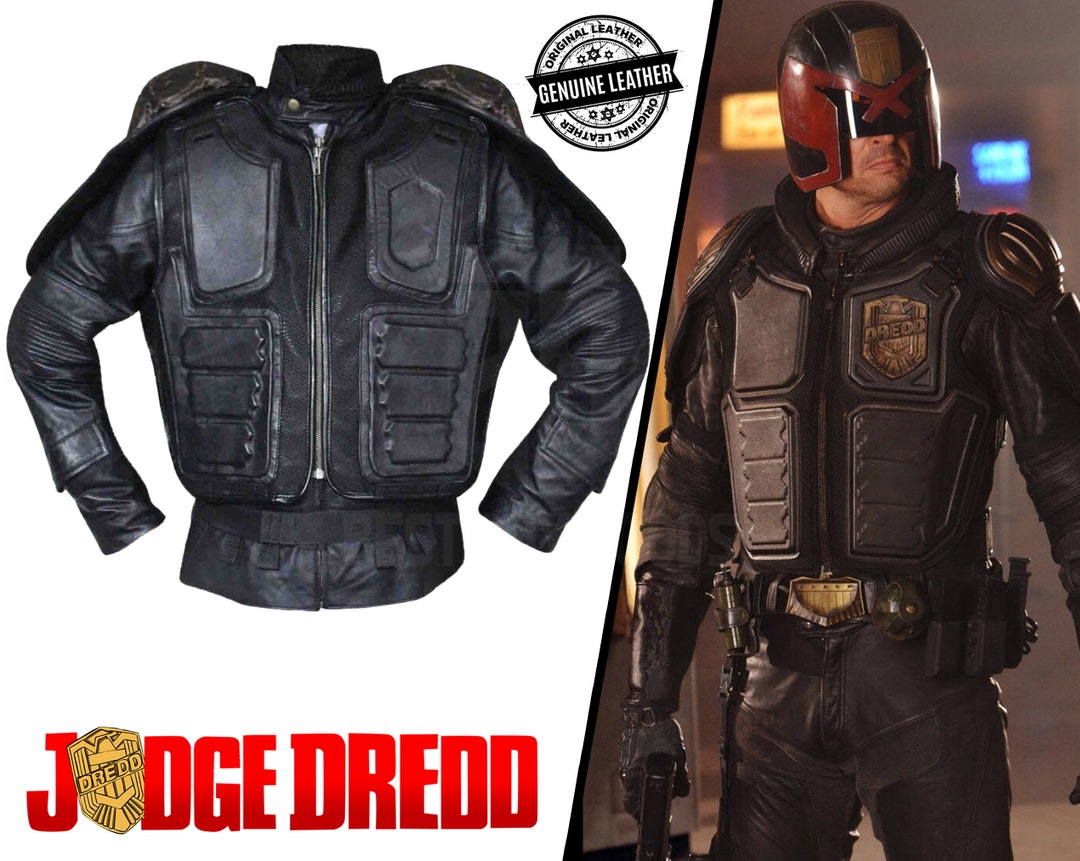 DREDD Judge Dredd Armour Karl Urban Judge Dredd Movie Armour Jacket ...