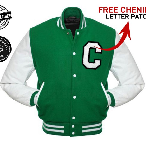 Letterman Jacket - Etsy