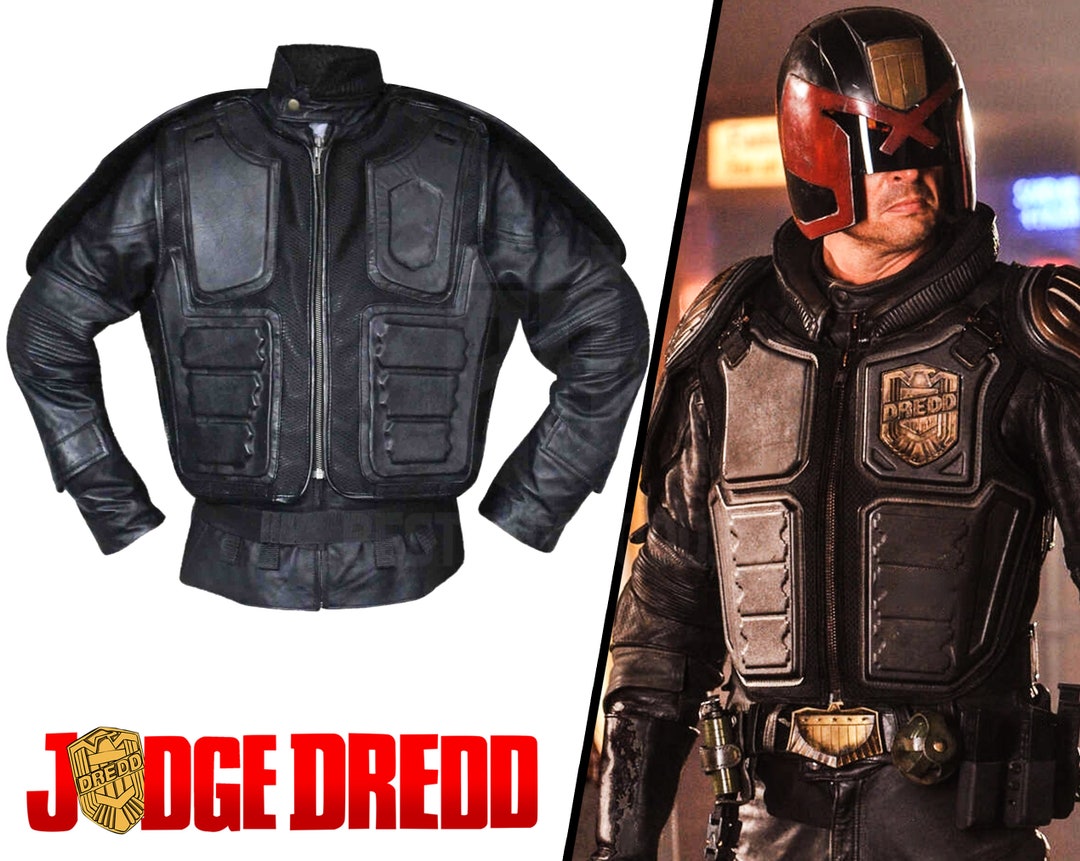 DREDD Judge Dredd Armour Karl Urban Judge Dredd Movie Armour Jacket ...