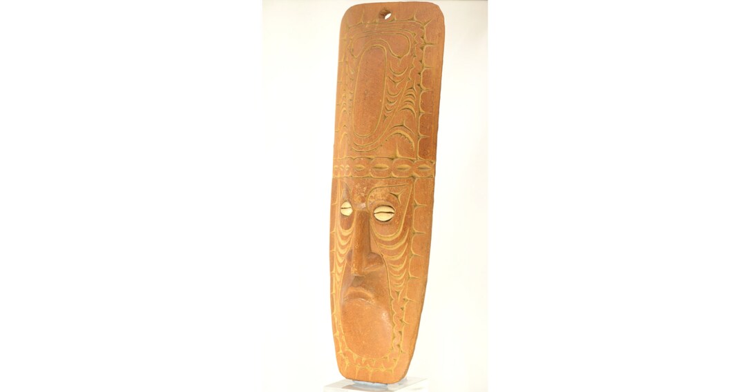 Traditional Sepik Face Carving From Papua New Guinea - Etsy