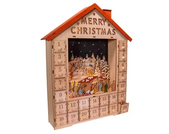 Light up Calendar - Etsy