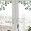 2x Flower Meadow Window Decal Corners Decorative Botanical Floral Wild ...