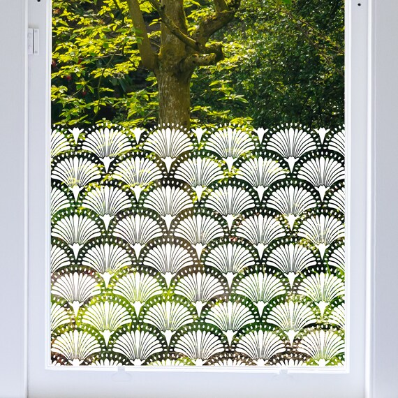 Art Deco Window Film Privacy Window Border Thebes Window - Etsy