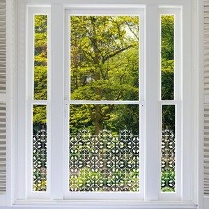 Moroccan Window Film Privacy Window Border - Zamora Window Sticker ...
