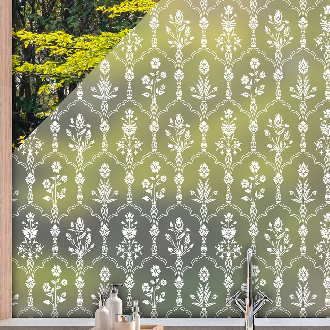 Privacy Frosted Window Film - Window Panel Decal by Dizzy Duck ...