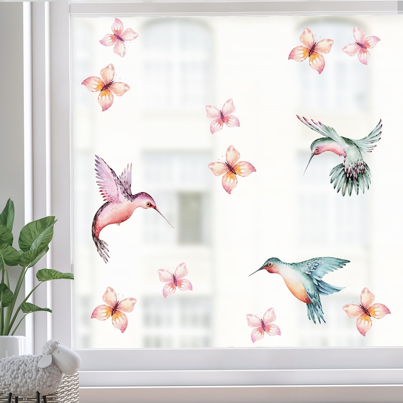 Bird Decals for Windows - Etsy