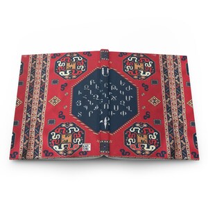 Armenian Notebook Stylish & Sophisticated Armenian Alphabet Red and ...