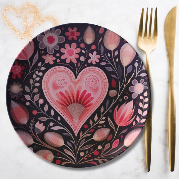 Ceramic Valentine Plates - Etsy