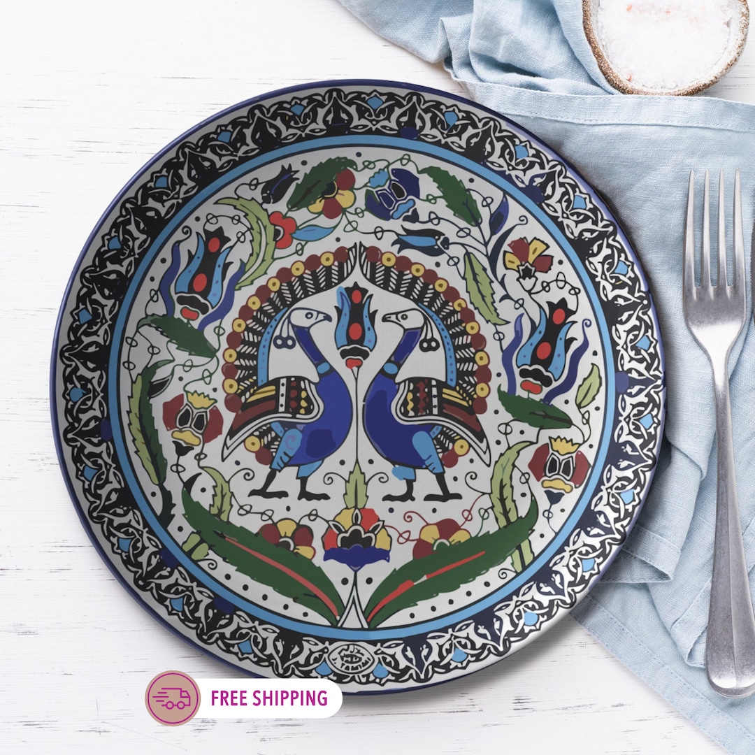 Armenian Peacocks Tableware, Armenian Traditional Dishware, Armenian ...