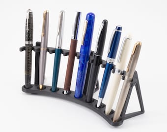 Vertical 5 Fountain Pen Display Stand 3D Printed Storage for Pens ...
