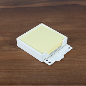 3-by-3 Sticky Note Holder With Todo Stencils & Removable Storage Tray ...