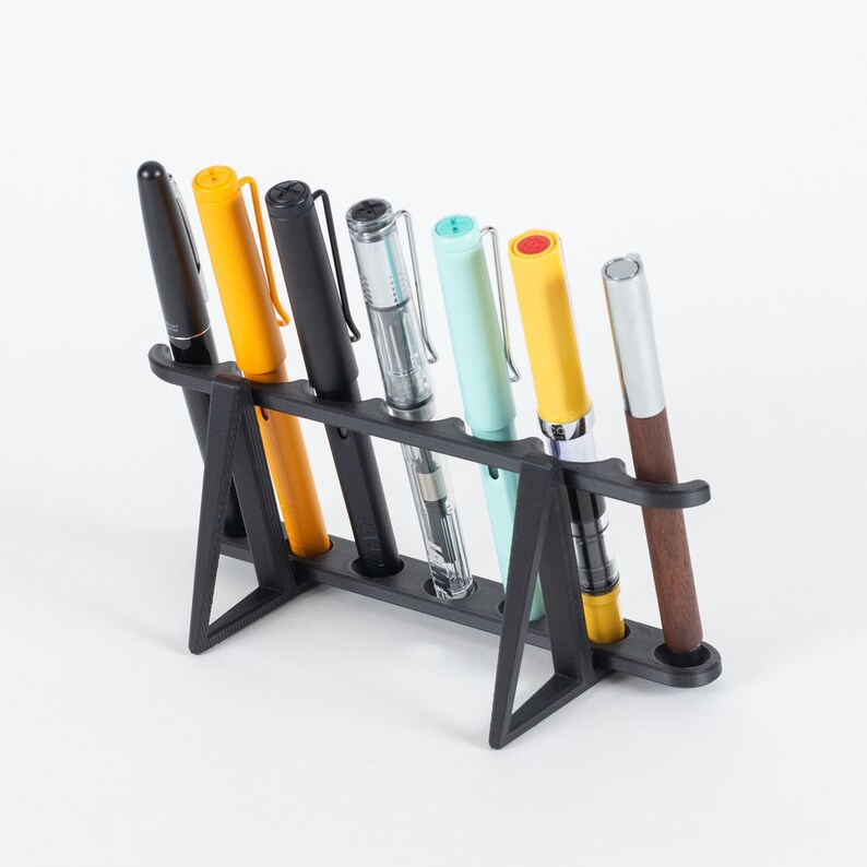 Vertical 7 Fountain Pen Display Stand 3D Printed Storage for - Etsy