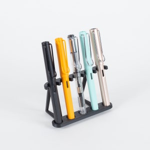 Vertical 5 Fountain Pen Display Stand - 3D Printed Storage for Pens ...