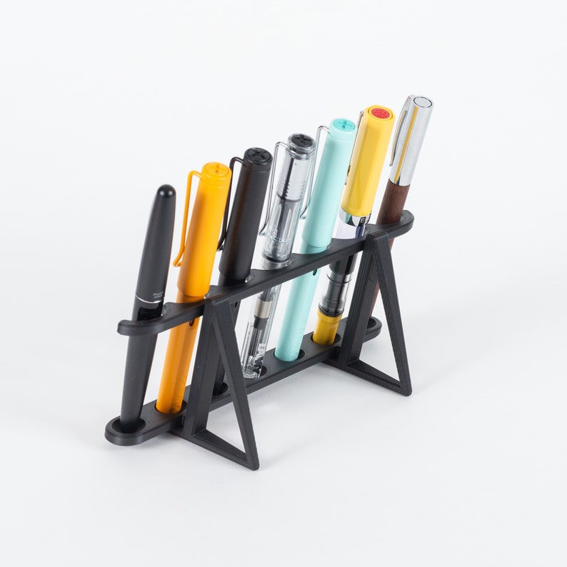 Vertical 7 Fountain Pen Display Stand 3D Printed Storage for - Etsy