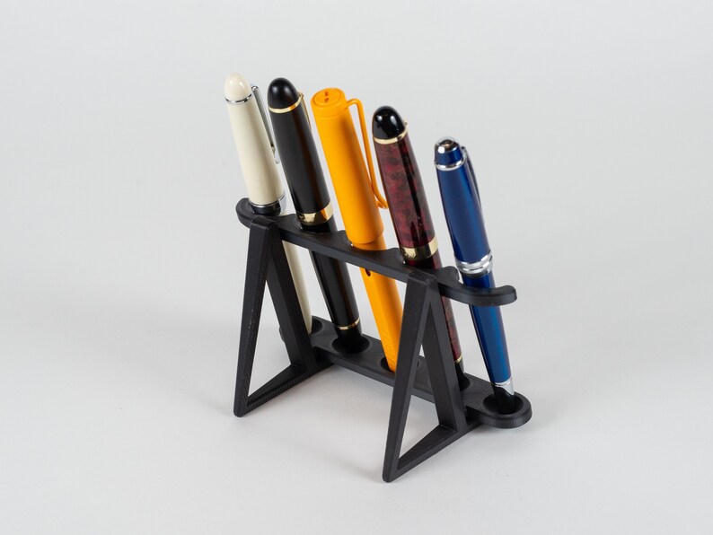 Vertical 5 Fountain Pen Display Stand 3D Printed Storage for - Etsy