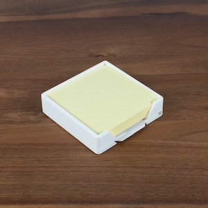 3-by-3 Sticky Note Holder With Todo Stencils & Removable Storage Tray ...