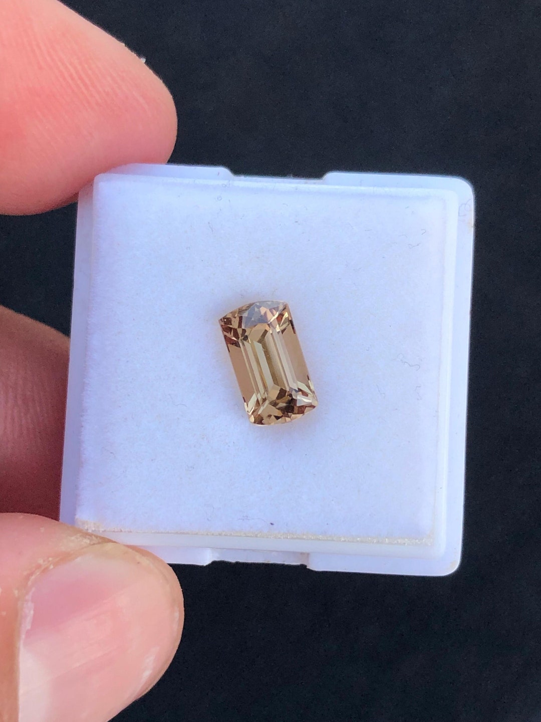 Natural Imperial Topaz Gemstone, Natural Gemstone, 1.85 Carats ...