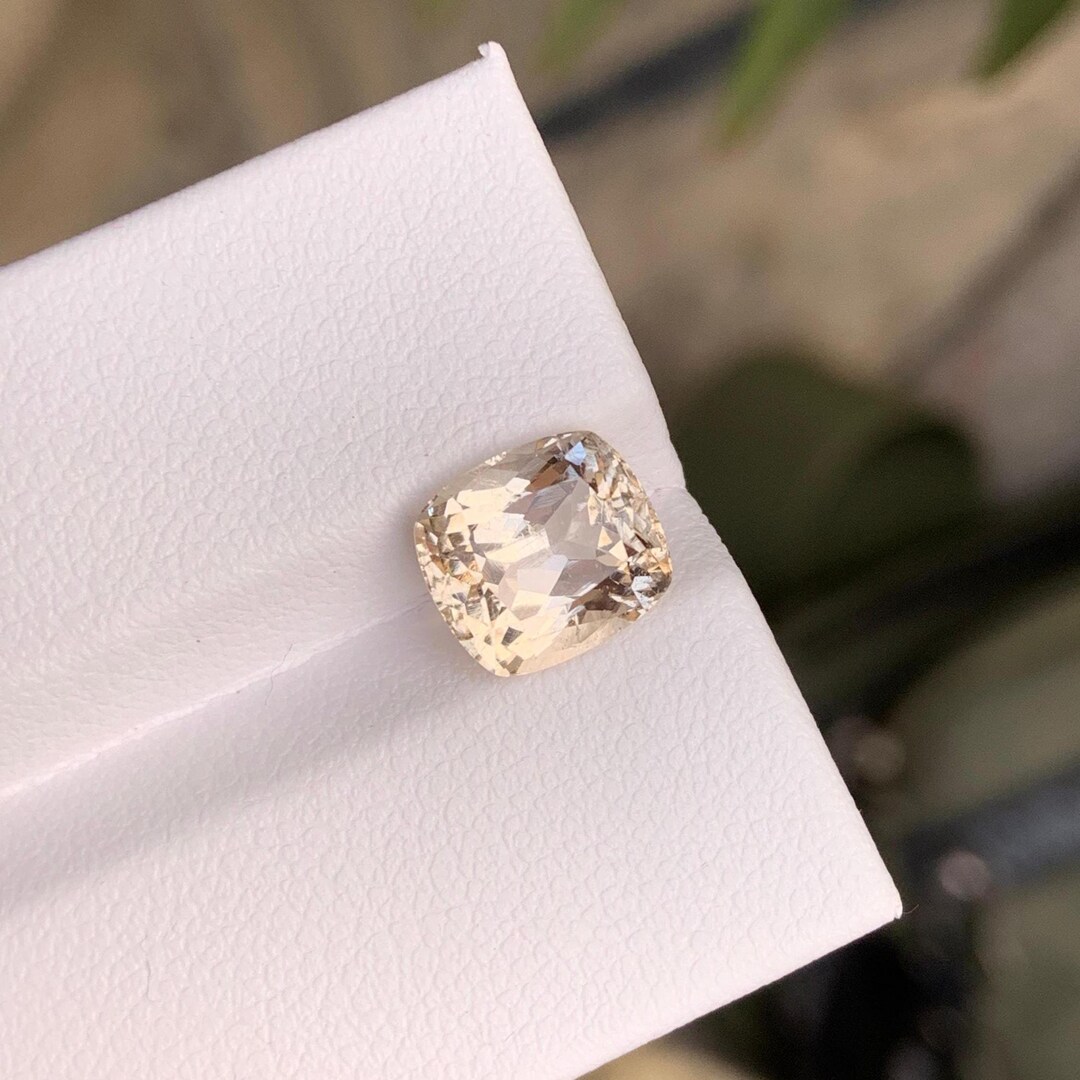 Almond Color Imperial Katlang Topaz Stone, Natural Topaz for Jewelry ...