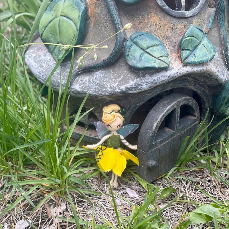 Flower Fairy Bendy Doll - Etsy