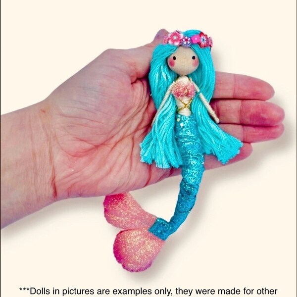 Mermaid Doll - Etsy