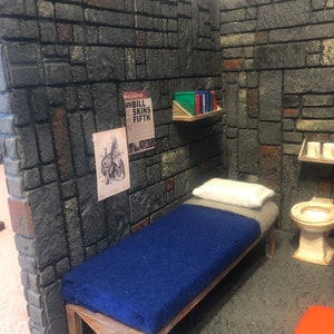 A Hannibal Lecter Cell Diorama 1:12 Silence of the Lambs (fig Not ...