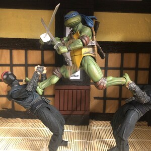 Handmade Diorama of Dojo Perfect for 7 Action Figures Neca/mcfarlane ...