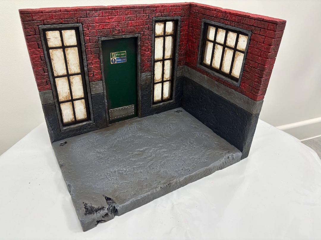 Handmade 1:12 Scale Brick Wall Diorama for 7" Figures - Etsy