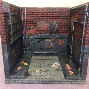 An American Werewolf in London Diorama of Back Alley (fig Not Included ...