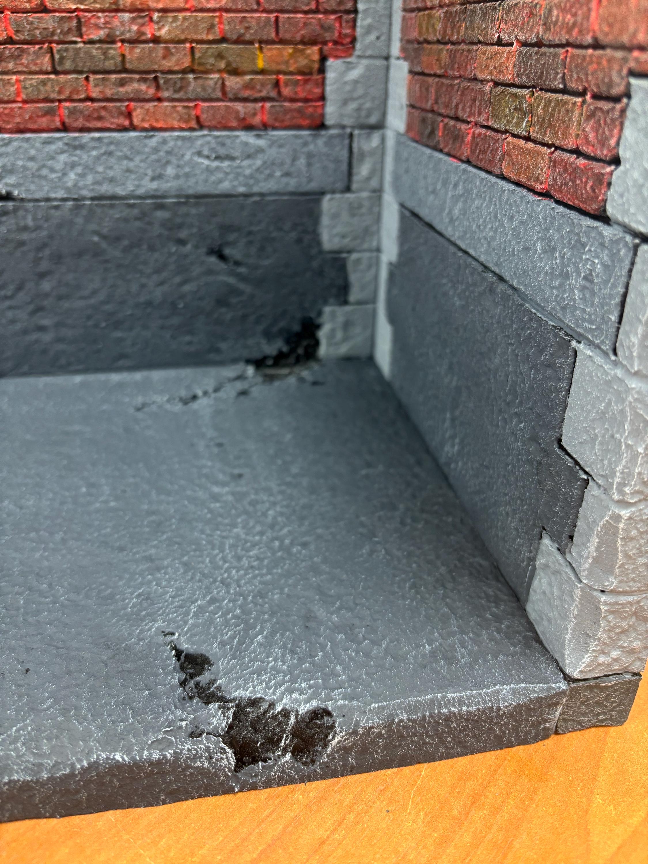 Handmade 1:12 Scale Brick Wall Diorama for 7" Figures - Etsy